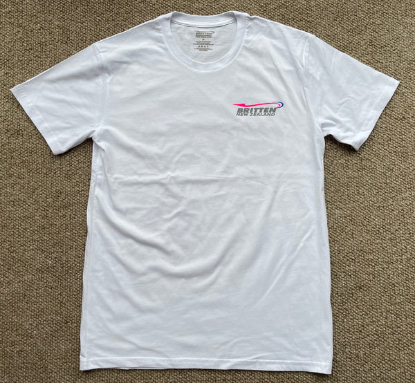 Artistic T Shirt White – Britten Motorcycle Company