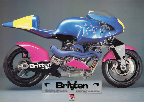 Britten Motorcycle Historic poster collection – Britten Motorcycle Company